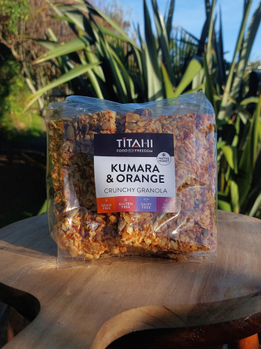 Kumara & Orange Crunchy Granola - Titahi Foods
